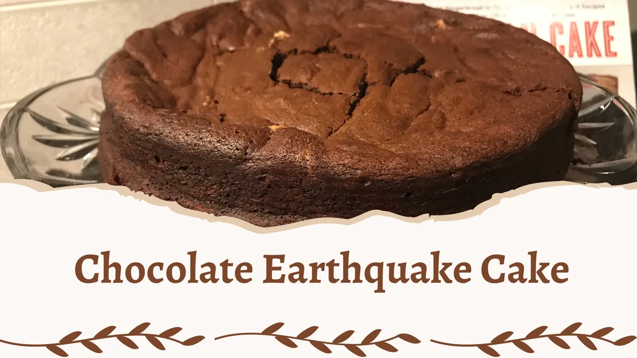 Chocolate Earthquake Cake | Way Home Realty